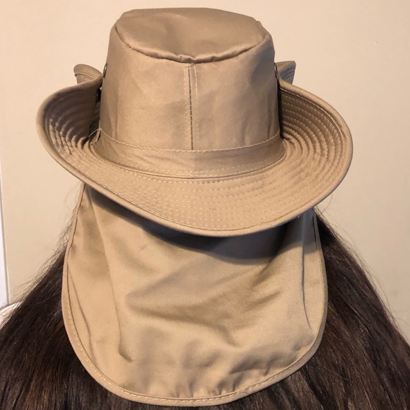 Accessories | Explorer Sun Hat Adjustable With Neck Protection | Poshmark